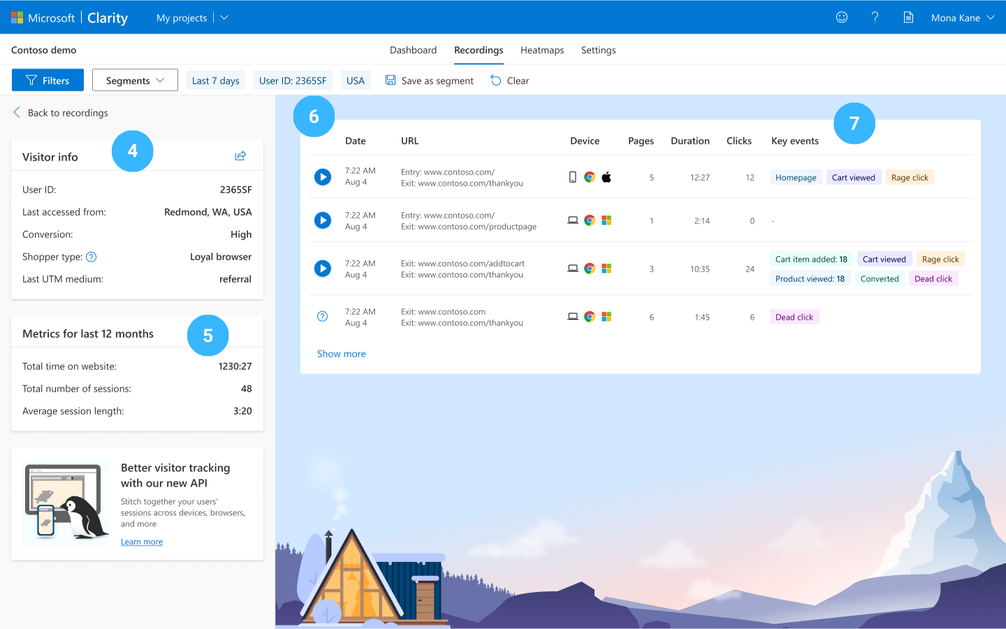 How to Use Clarity's Visitor Profiles to Understand Your Website Users ...