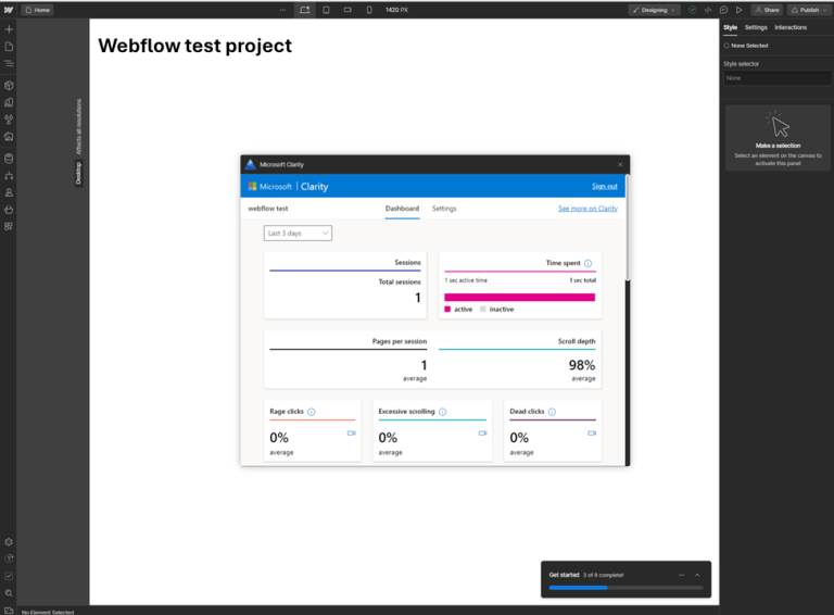 Webflow Meets Microsoft Clarity: Elevating Web Design with Powerful ...