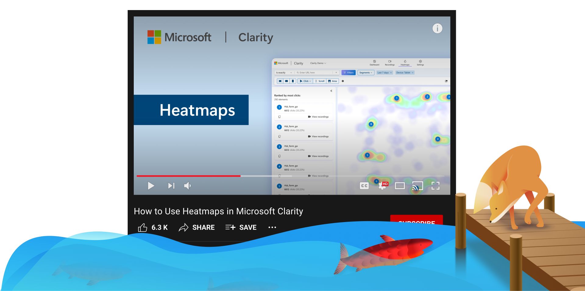 Watch Now: How to Use Heatmaps in Microsoft Clarity - Understand your customers | Microsoft ...