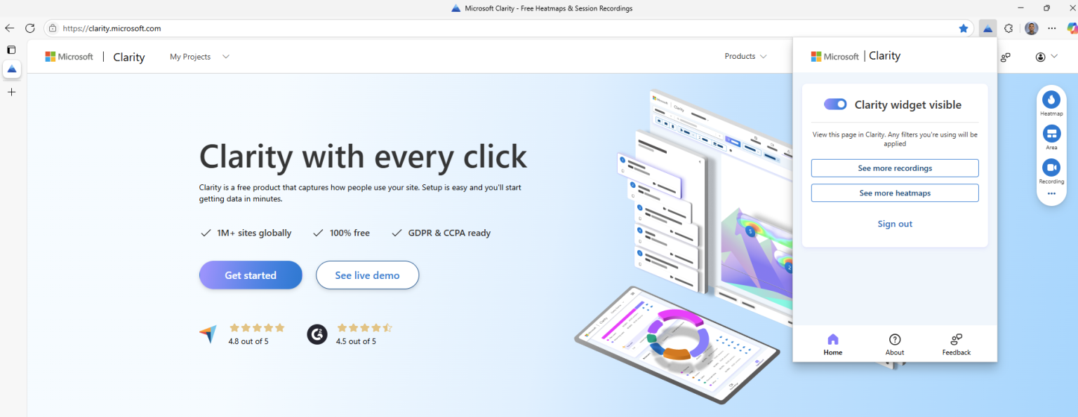[Update] A Fresh New Look: Clarity Live Extension Gets a UI Upgrade ...